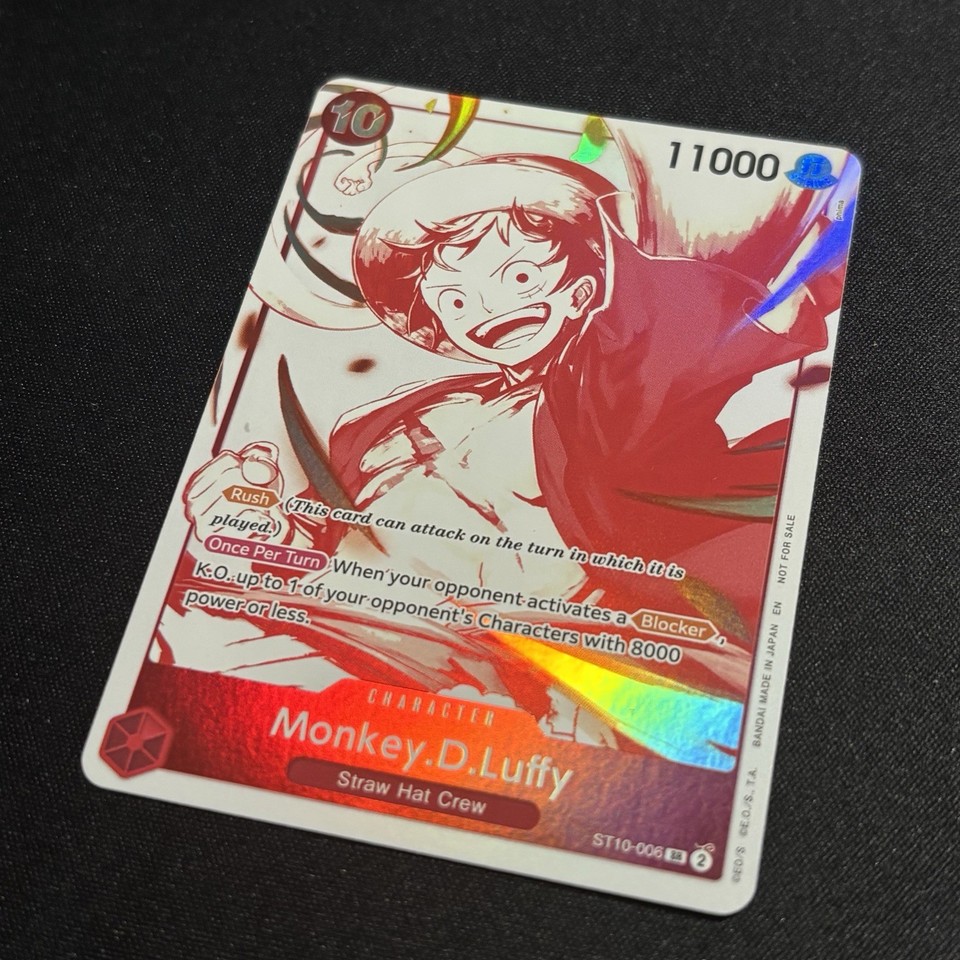Monkey.D.Luffy ST10-006 - 3rd Anniversary Treasure Campaign Pack Promo ...
