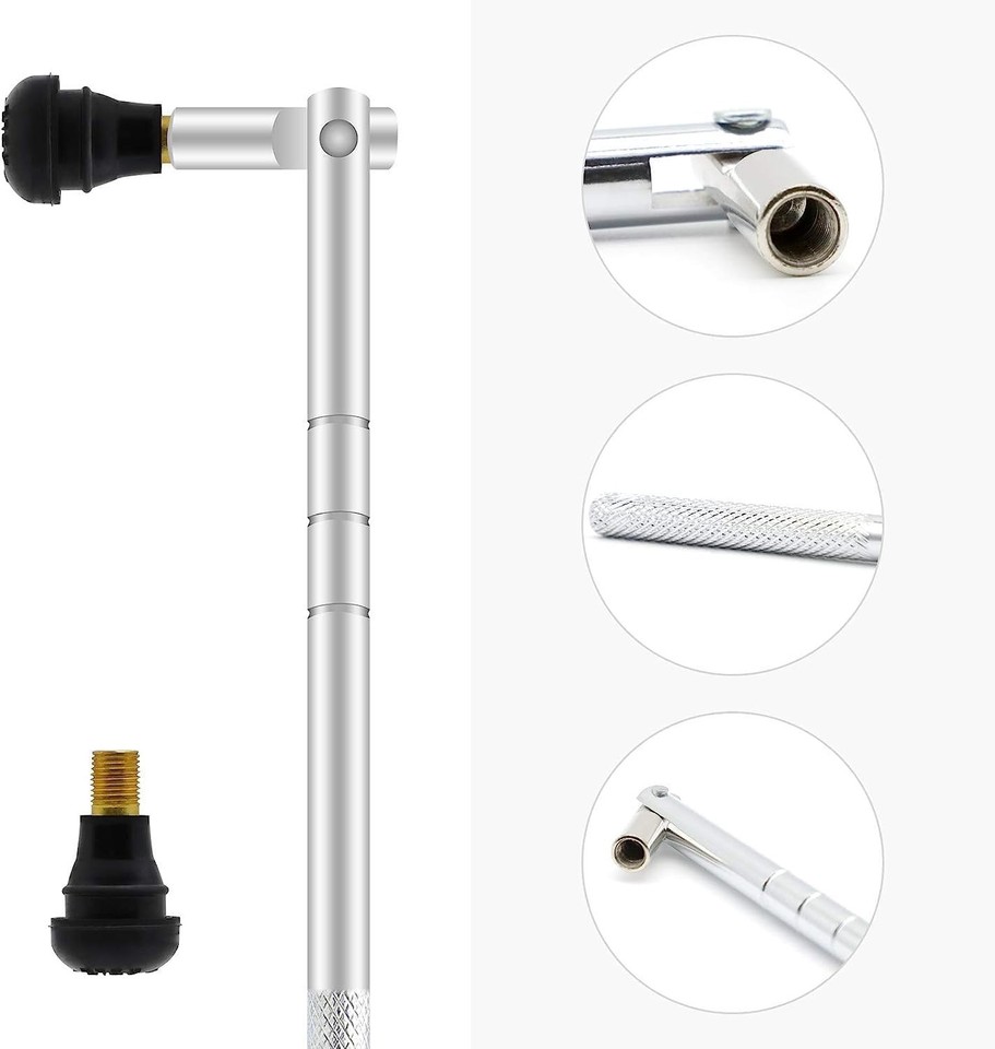Tire Valve Stem Core Replacement Tool Kit TR413 Valve Core Remover ...