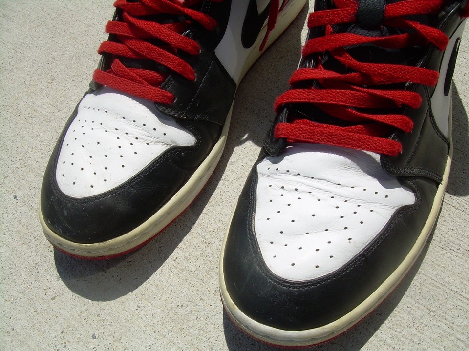 Nike Air Jordan 1 Retro Old Love BMP 2007 Men's US Size 15 Red Black ...