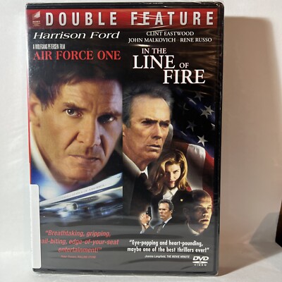 Air Force One/In the Line of Fire (DVD, 2010, 2-Disc Set) 43396182301| eBay