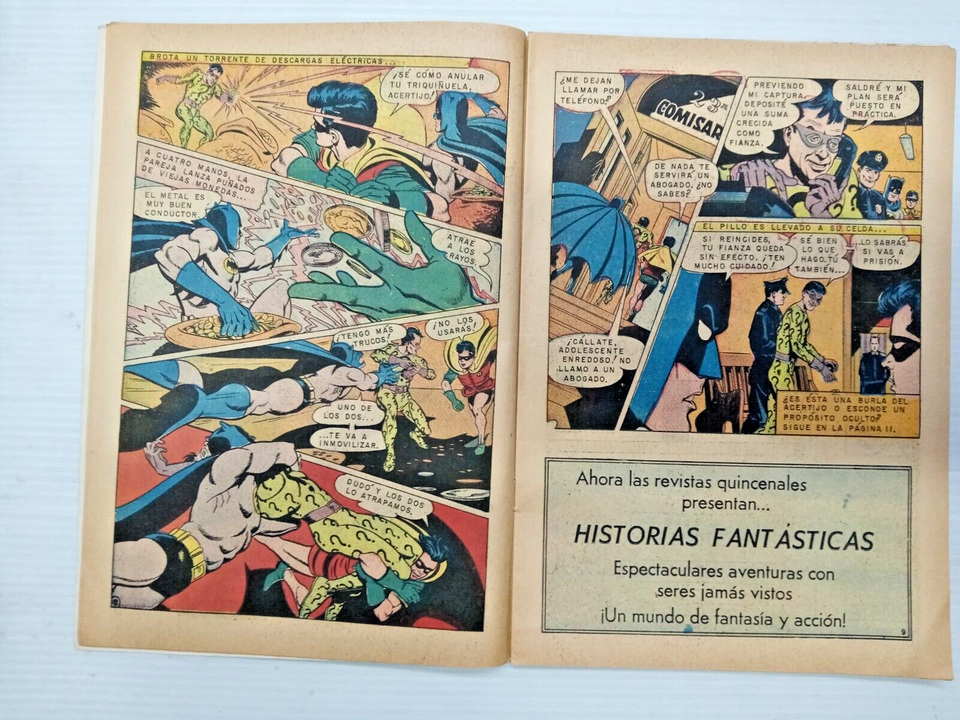 LOT OF 2 DETECTIVE COMICS (#376.377) 1968. BATMAN 479.487.MEXICAN ...