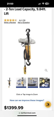 Strongway Electric Chain Hoist 2 Ton | eBay