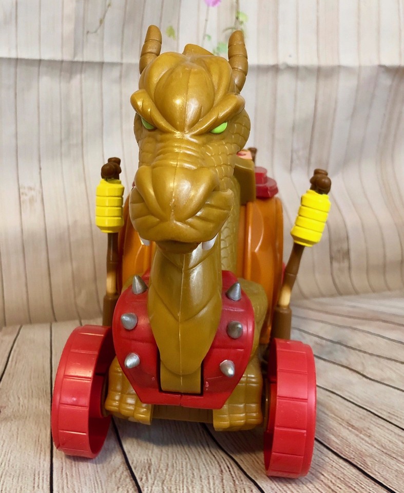 Fisher Price Imaginext Samurai Warrior Castle And Dragon Wagon Lot | eBay