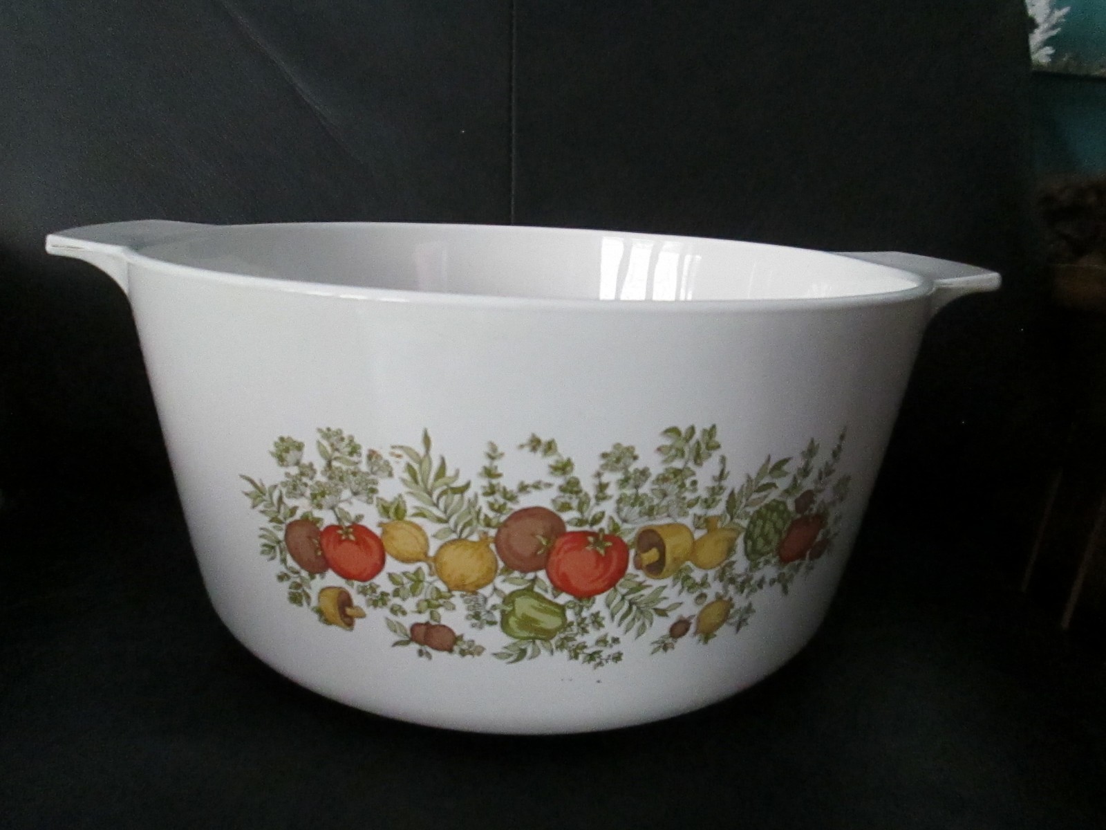 Rare Large 5 Quart Range Topper Corning Ware Casserole Dish Spice O' Of ...