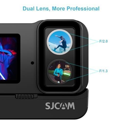 SJCAM SJ20 Dual Lens Action Camera 4K Ultra HD 20MP Anti-shake ...