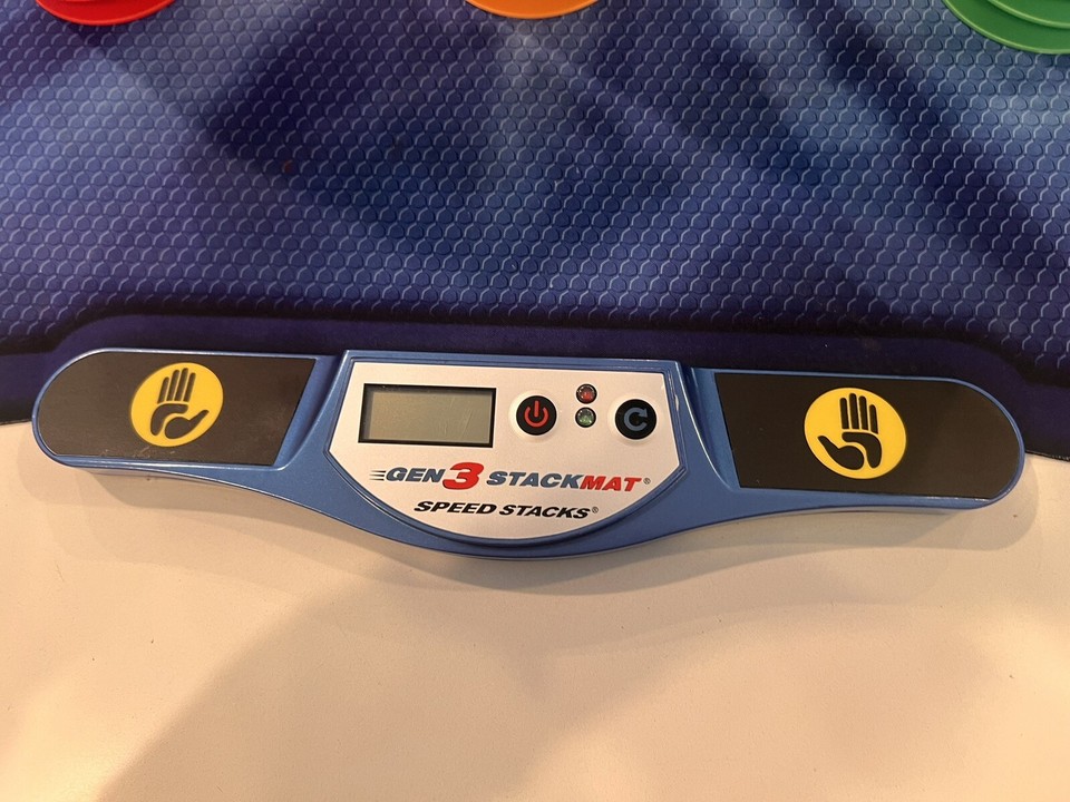 3 Full Sets Speed Stacks WSSA Sport Stacking Cups + StackMat G3 Timer ...