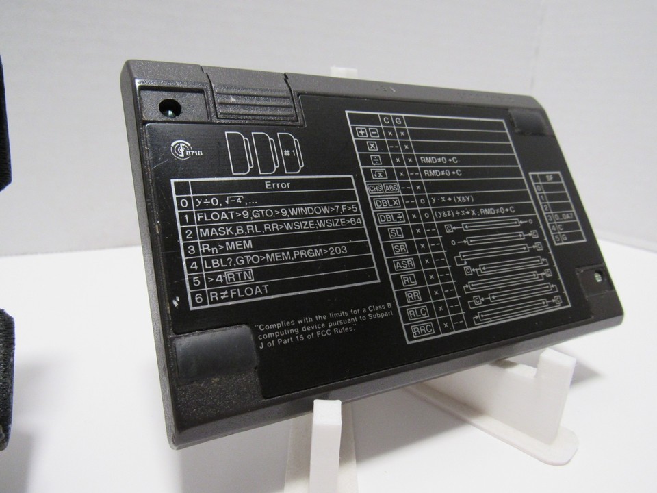 Vintage 1982 HP-16C Hewlett Packard Computer Programming Calculator w ...