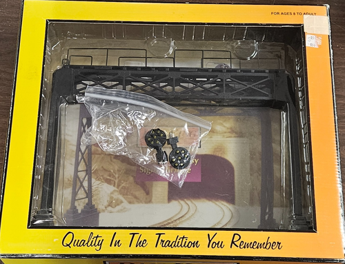 MTH RailKing 30-11030 Pennsy Signal Bridge - O Scale | eBay