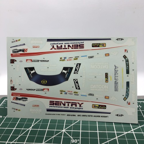 FOB Bruce Larson SENTRY Oldsmobile Funny Car DECAL SHEET RVL1:24 LBR ...
