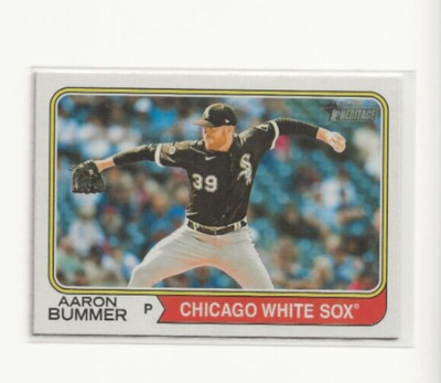 2023 Topps Heritage Baseball SP Aaron Bummer #410 Chicago White Sox | eBay