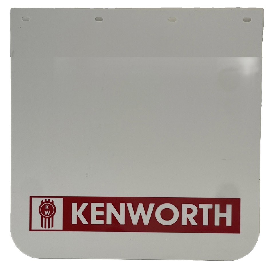 Kenworth mud Flaps Poly White 24”x 24” Heavy Duty Poly | eBay