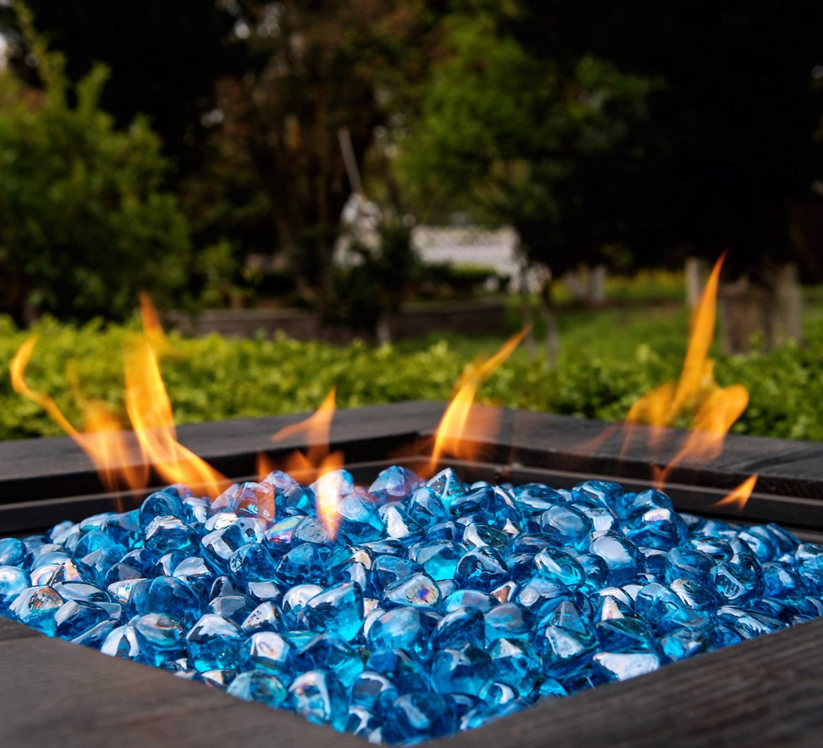 Glass Stones For Fire Pit
