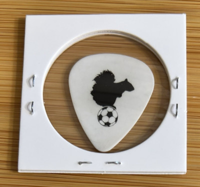 Paramore - Tour Guitar Pick - Squirrel on Soccer Ball | eBay