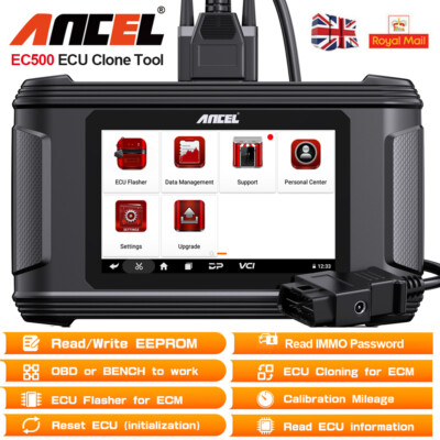 OBD2 Car ECM ECU Flashing Cloning Reset Initialization Tool Read ...