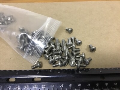 New Qty (100) 10-32 X 3/8" Long Stainless Phillips Pan Head Screws ...