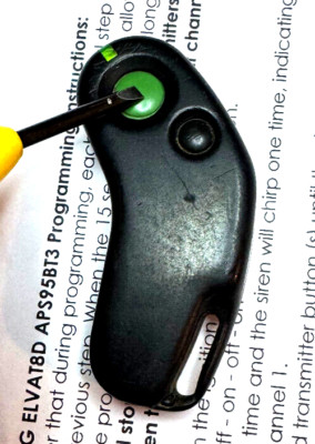+Program Prestige APS-95BT ELVAT5G 2 Button Keyless Remote Transmitter ...