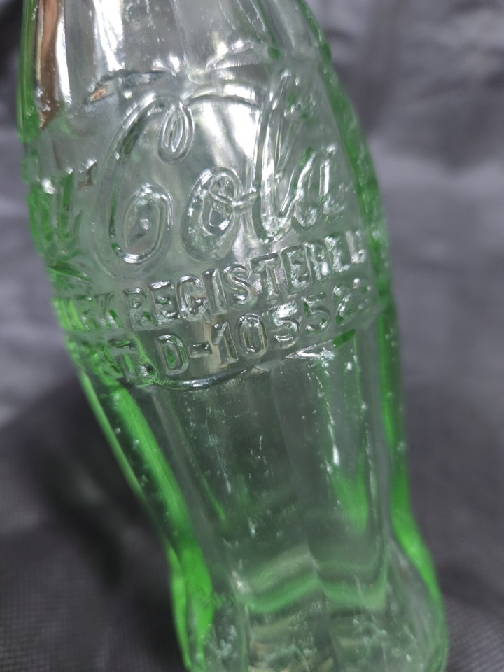 Vtg 1939 Embossed Green 6 oz Coca-Cola Bottle Clarendon Texas Coke | eBay