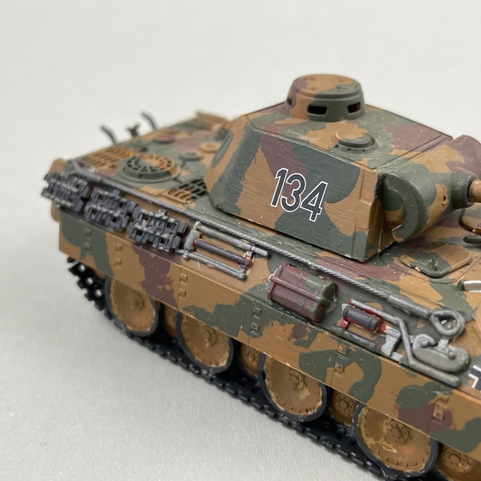 Built 1/72 Scale Tank Pz.Kpfw. V Panther Ausf.A Revell, WW2 German Tank ...