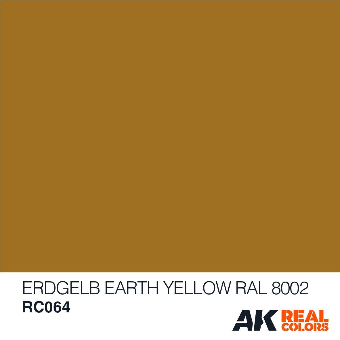AK Interactive Real Colors: Erdgelb-Earth Yellow RAL 8002 Acrylic ...
