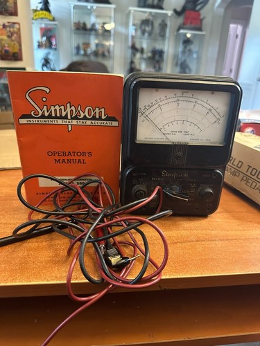 SIMPSON 260 MULTIMETER - Analog Volt Ohm *Vintage* | eBay
