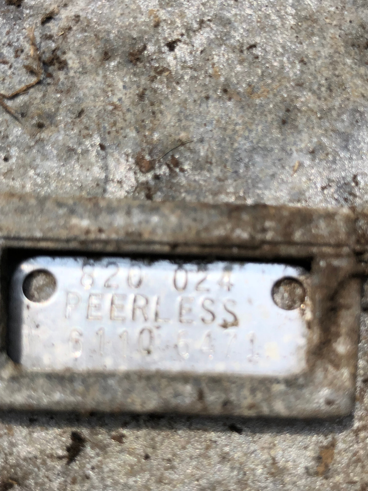 Toro 265-6 Lawn Mower Transmission Transaxle Peerless Tecumseh 820 024 ...