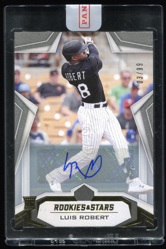 2020 Panini Chronicles - Rookies and Stars Luis Robert #8 Signatures ...
