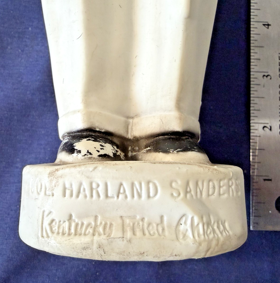 Vintage Col. Sanders KFC Kentucky Fried Chicken Bank 12.5” Plastic ...