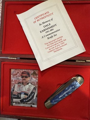 Dale Earnhardt Commemorative Knife Set “1 Of 1000” New Condition | eBay