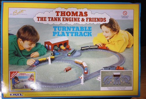 Thomas The Tank Engine Friends Turntable Playtrack 1996 Ertl Open Box ...