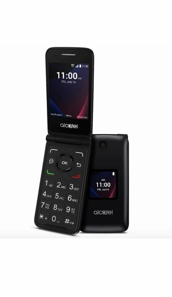 New Alcatel GO FLIP V 4051s Verizon Unlocked 4G LTE Camera Flip Phone ...