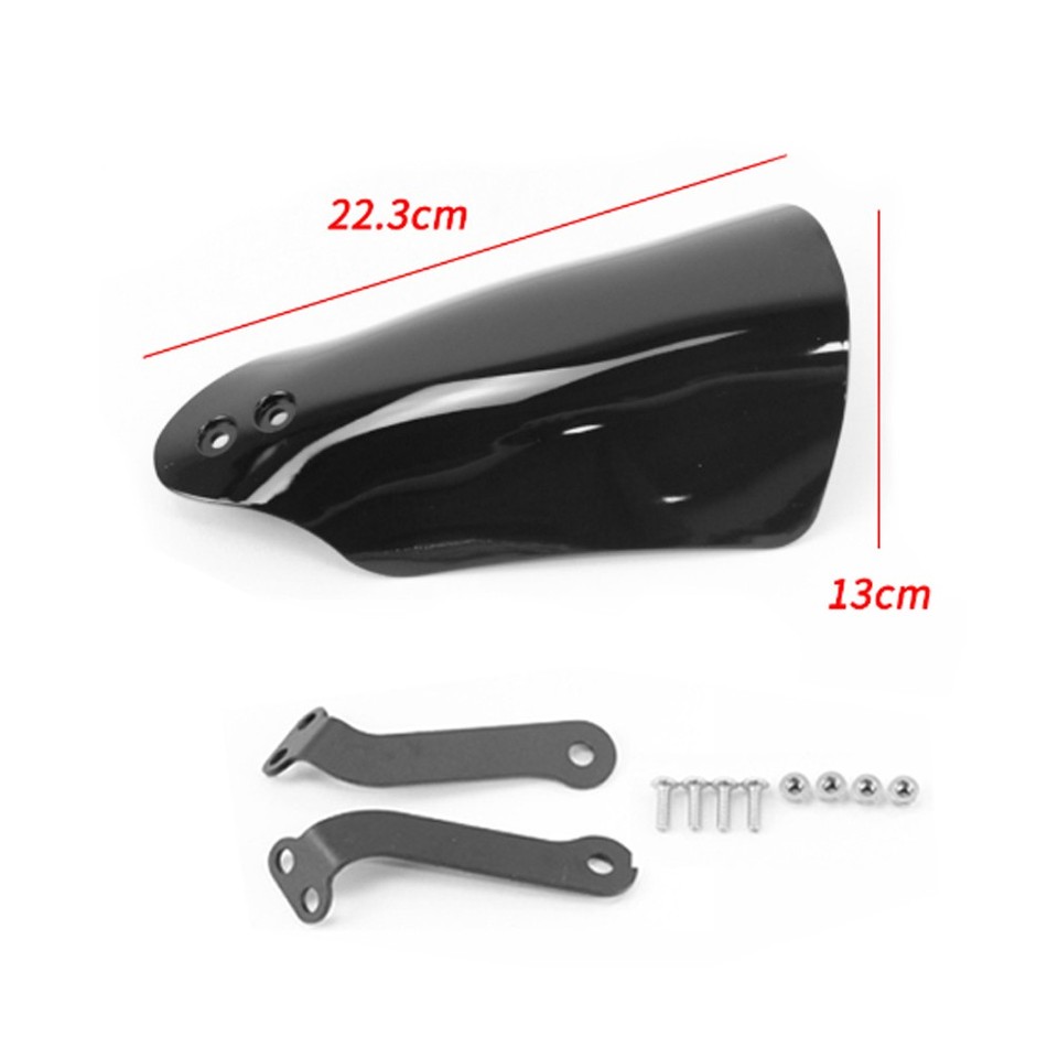 Black Hand Guard Wind Protection Handguards For Yamaha Honda Suzuki ...