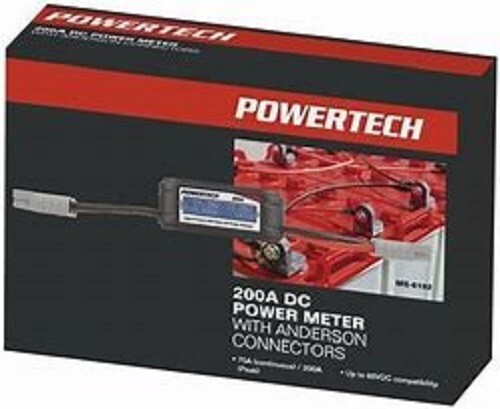 Powertech MS-6192 200A DC Power Meter with Anderson Connectors | eBay Australia