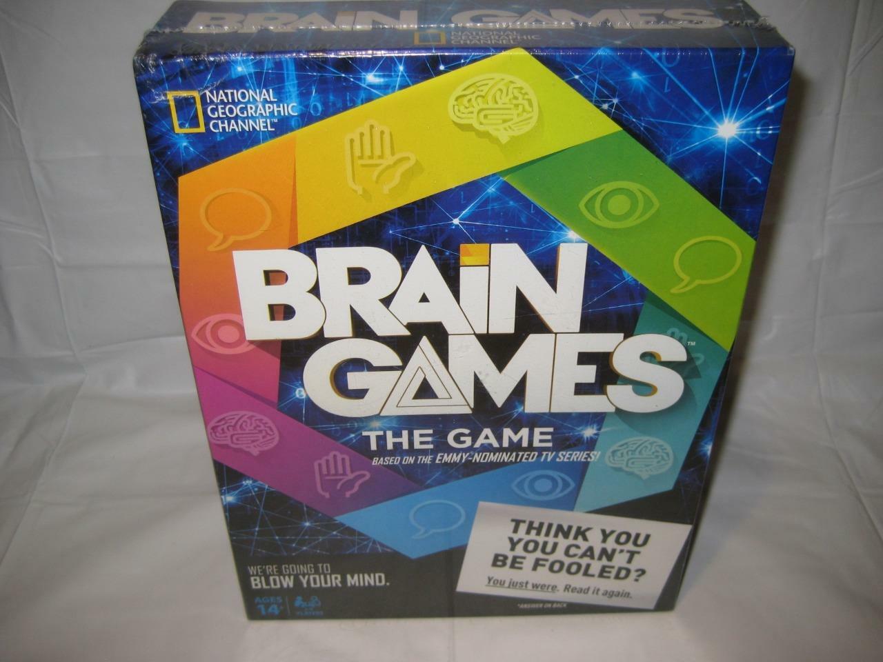 National Geographic BRAIN GAMES The Game Board ~ Brand New / Factory ...