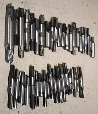 Zweischneider Schaftfräser Konvolut Hss 66 Stück | eBay.de