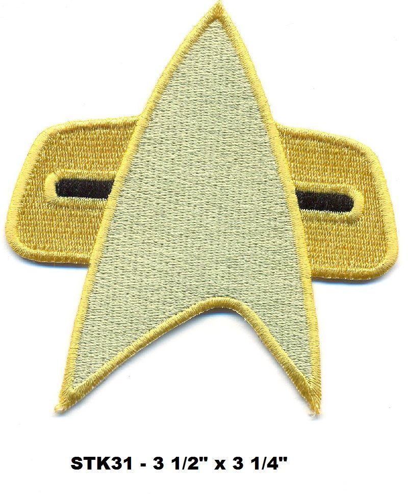 STAR TREK STG INSIGNIA PATCH - STK31 | eBay