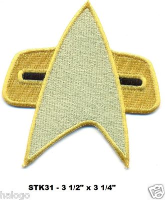 STAR TREK STG INSIGNIA PATCH - STK31 | eBay