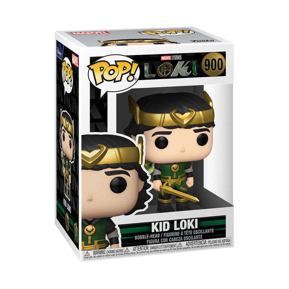 Funko Pop! Loki Series Kid Loki Pop! Vinyl Figure #900 New In Box Never ...
