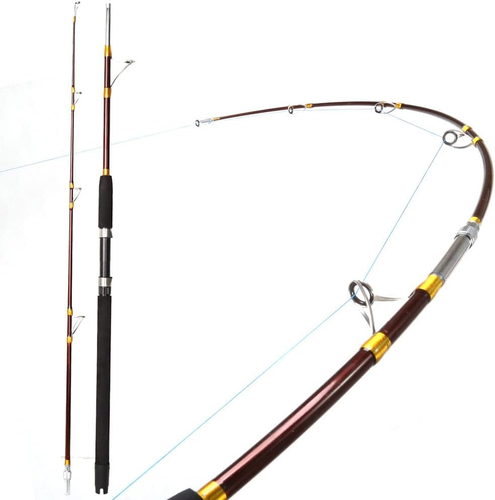 Jig Jigging Spinning Fishing Rod Deep Sea Jig Pole 30-50lbs/50-80lbs ...