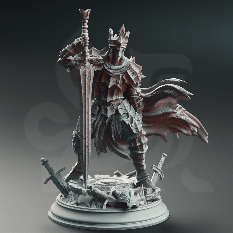 Ser Elias Void Knight Lich Undead Revenant Fighter Paladin Miniature ...