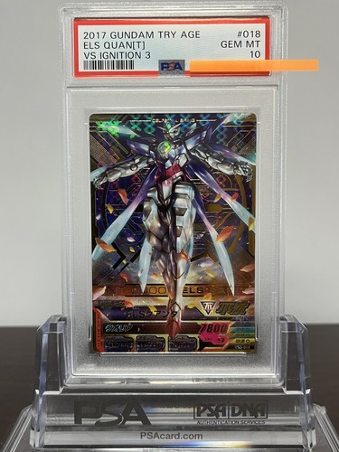 PSA10 ELS Quanta VS3-018 Perfect Rare Gundam Try Age Card | eBay