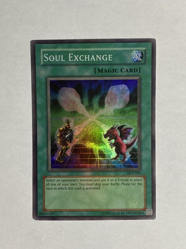 Yugioh Soul Exchange SDY-041 Super Rare Unlimited NM/LP | eBay