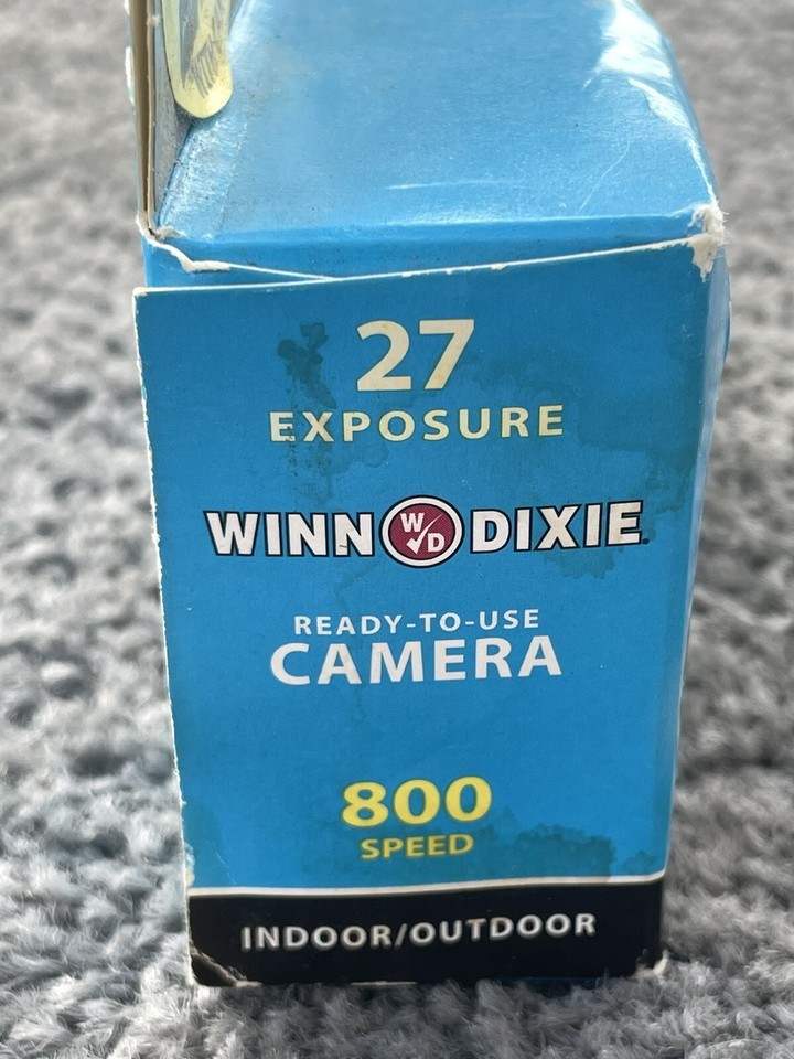 Winn Dixie Ready To Use Flash Camera 800 Speed 27 Exp Disposable ...