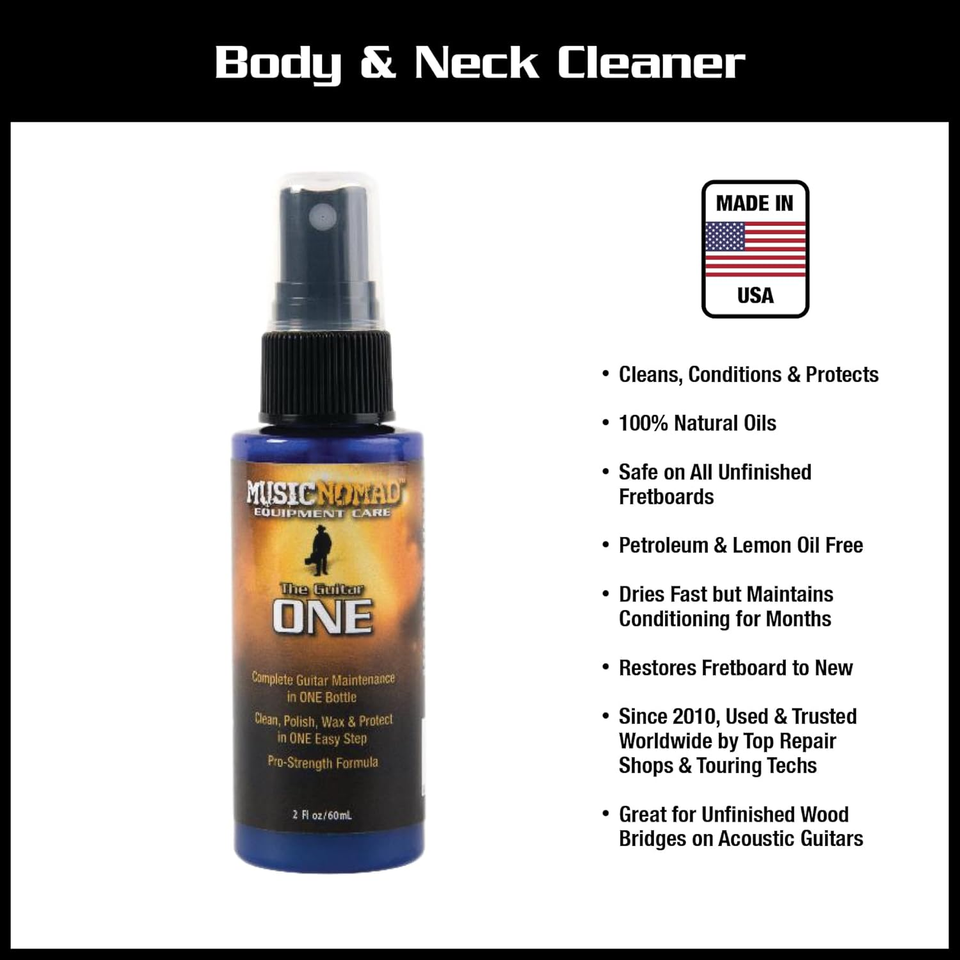 Guitar Cleaner Fretboard Conditioner Oil Fret Polish Microfiber Cloth 4 ...