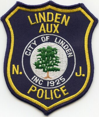 LINDEN NEW JERSEY NJ AUXILIARY POLICE PATCH | eBay