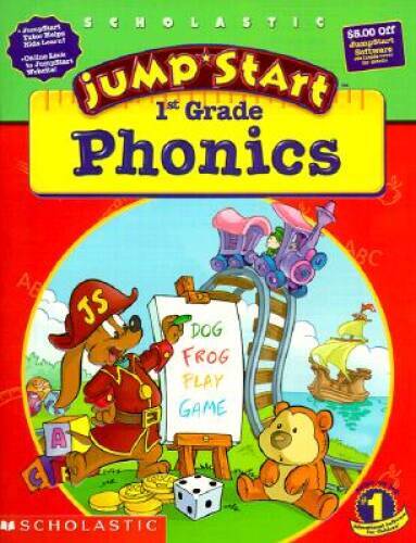 JumpStart 1st Grade Phonics Workbook - Paperback By Stamper, Judith ...