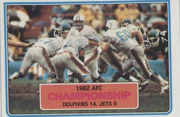 1983 Topps - Miami Dolphins, New York Jets #11 for sale online | eBay