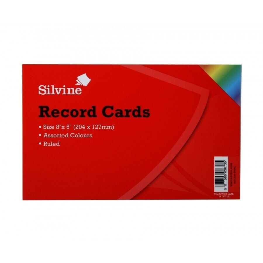 Concord 8 X 5" Index Record Guide Card A-z Set of 25 Cards Buff Manilla ...