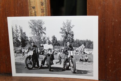 Original Vintage Motorcycle Photo Scramble Race Atlanta GA BSA Triumph ...