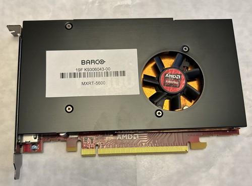 Barco AMD FirePro W5100 4GB GDDR5 DisplayPort Graphics Card GPU MXRT ...