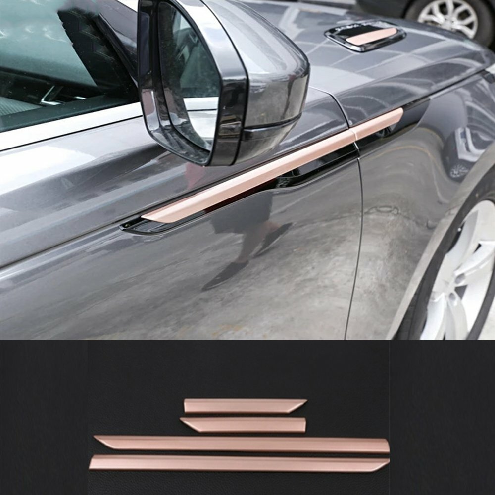 4*Side Fender Air Vent Cover Trim For Land Rover Range Rover Velar 2017 ...